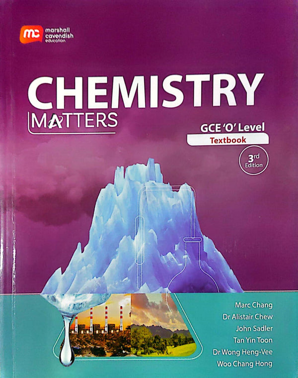 Chemistry Matters GCE O Level Textbook – Ilmi Book House