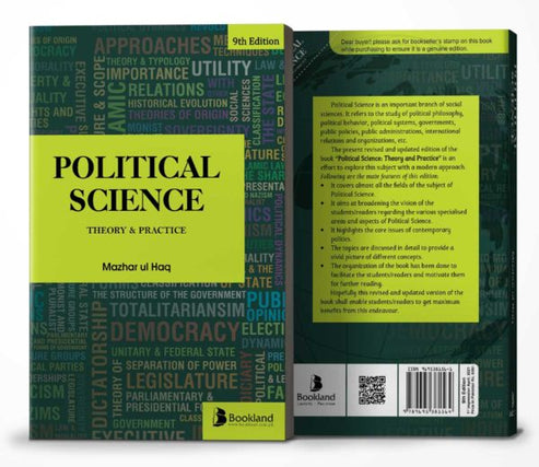 Political Science: Theory & Practice By Mazhar ul Haq – Ilmi Book House