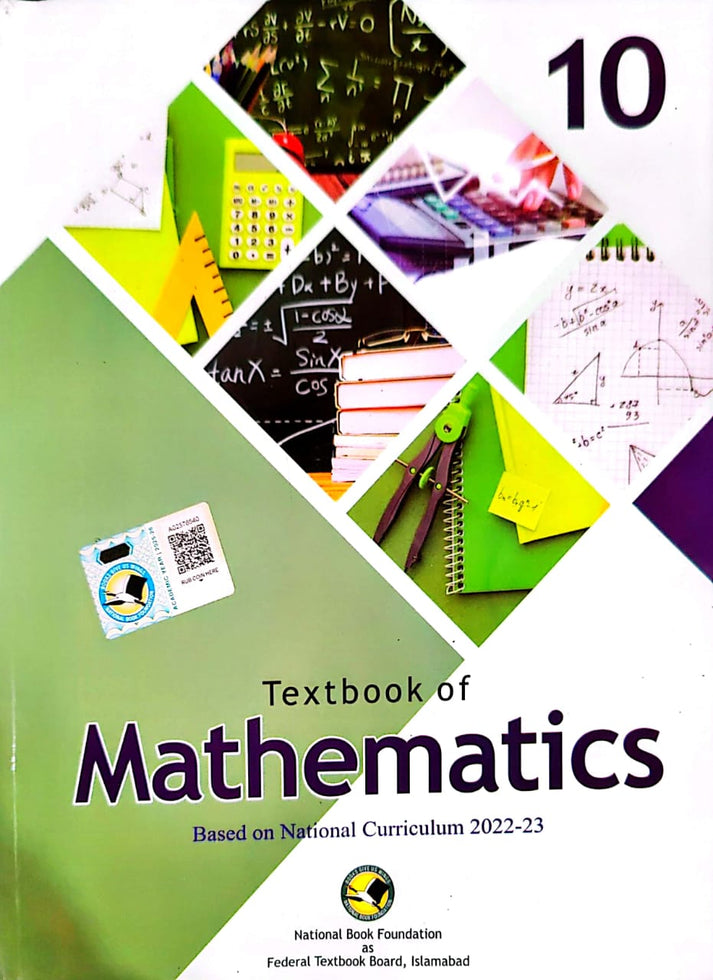Textbook Of Mathematics Federal Board 10 – Ilmi Book House